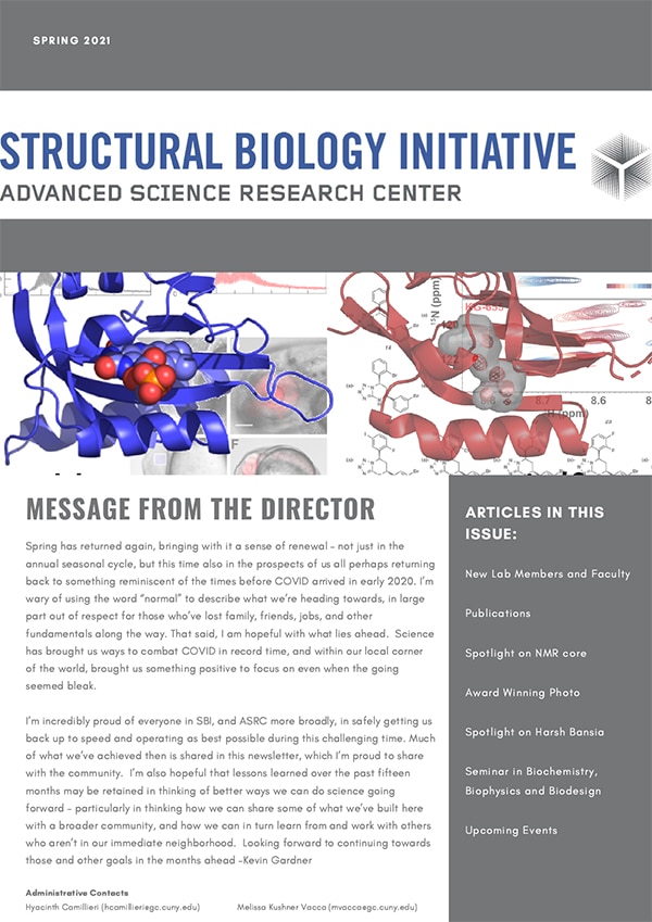 Structural Biology Newsletter – Spring 2021 – The Advanced Science ...